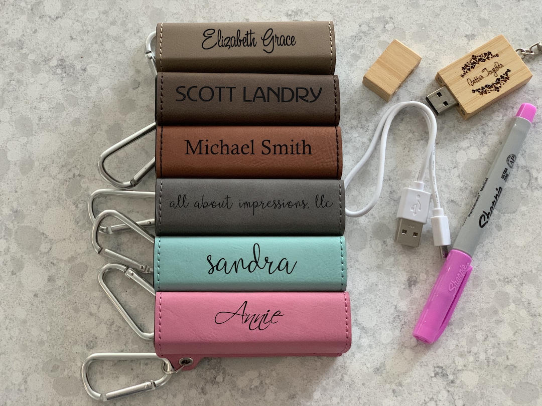 USB/USB-C Customized Power Bank Charger: Personalized Power Bank ...