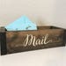 Rustic Mail Holder Rustic Home Decor Mail Organizer - Etsy
