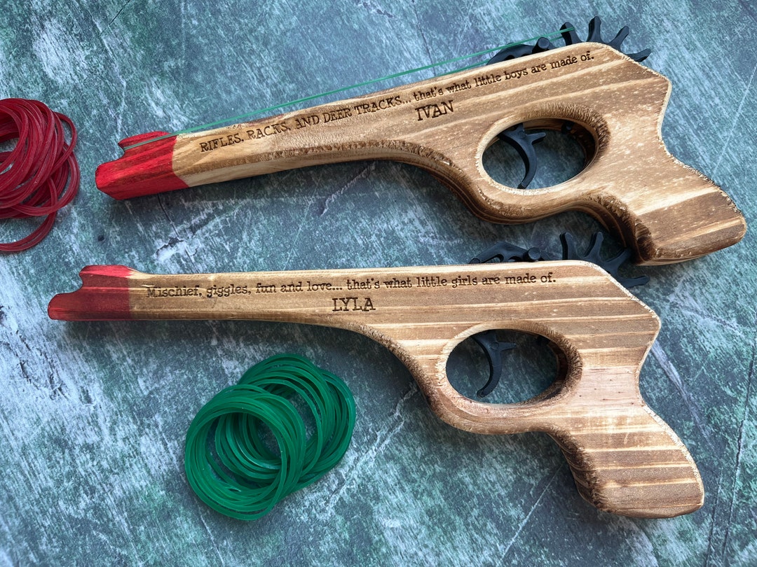Custom Rubber Band Gun | Will You Be Our Ring Bearer Proposal Gift ...
