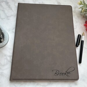 Custom Padfolio | Thank You Gift | Portfolio for Women | Padfolios for ...