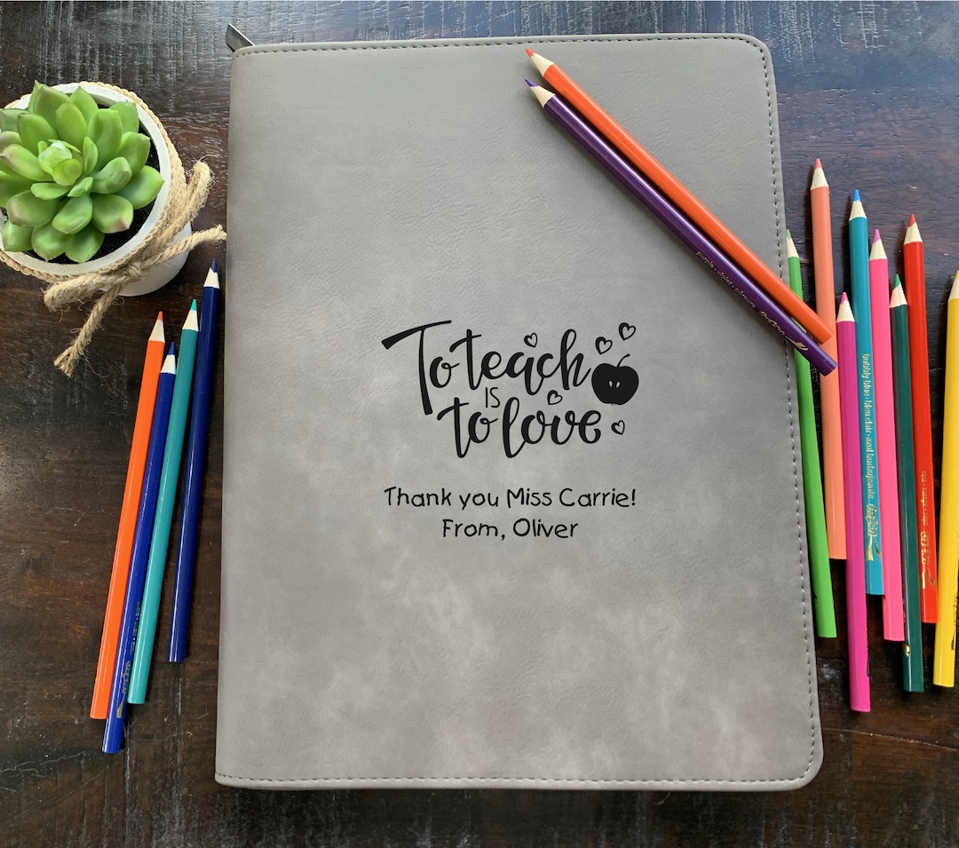 To Teach is to Love - Teacher Portfolio, Cute Teacher Gifts ...