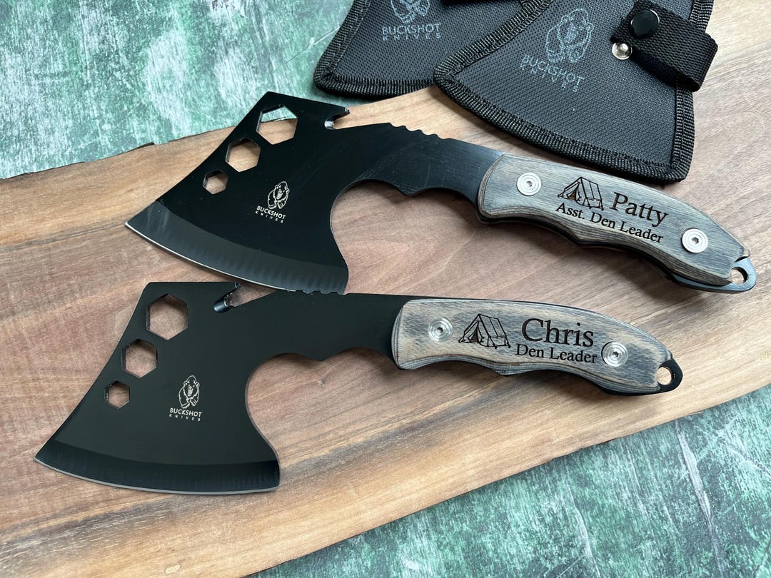 Personalized Camping Axe: Laser Engraved Hatchet, Den Leader Gift - Etsy