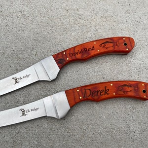 Personalized Filet Knife, Fillet Knife, Fishing Gifts, Fishing Knife ...