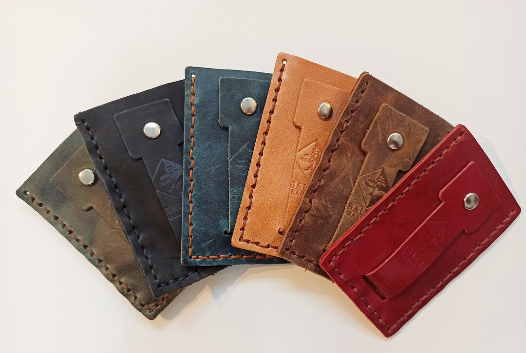 Handmade Leather Keycase, Leather Key Holder, Leather Keychain, Leather ...