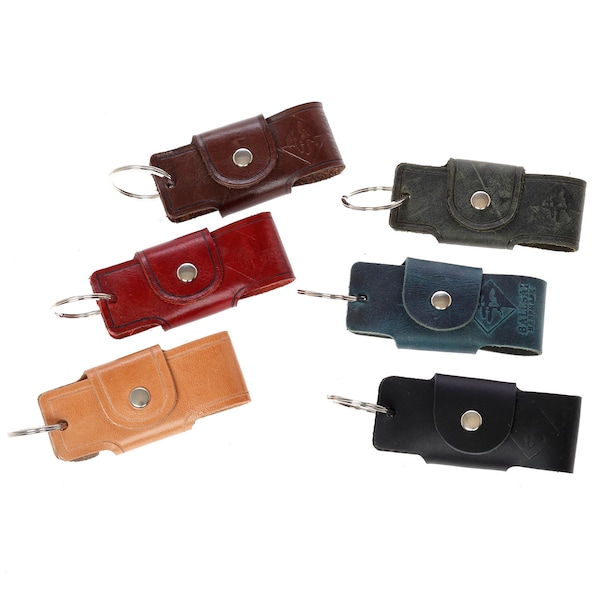 Leather Key Case - Etsy