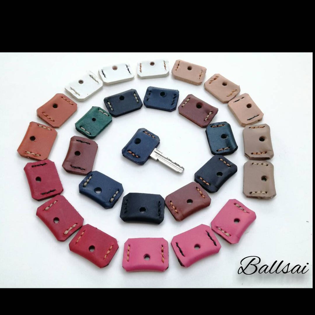 Leather Key Cap, Leather Key Toppers, Leather Key Cover, Leather Key ...