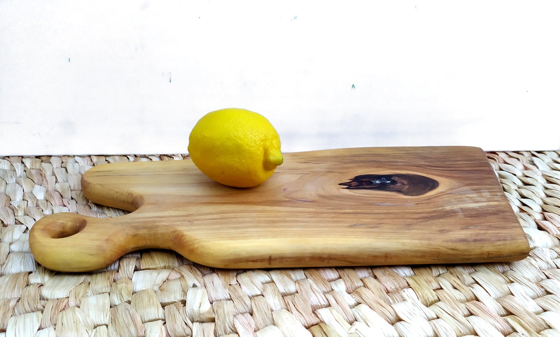 Handmade Walnut Large Solid Cutting Board With Handle. - Etsy