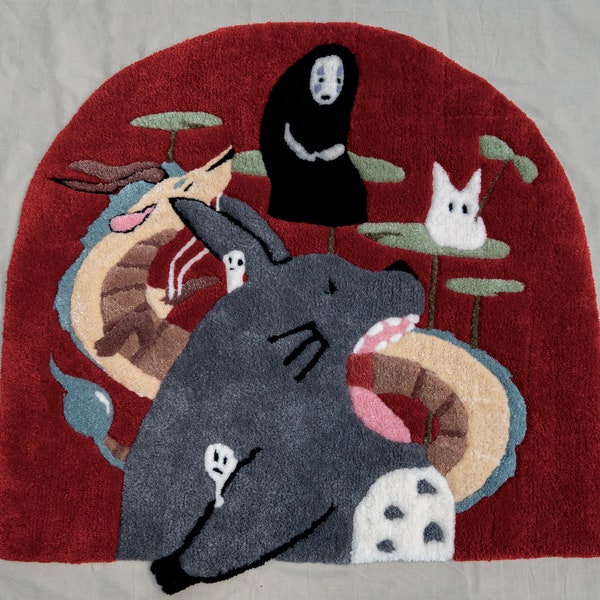 Tufting Rug Studio Ghibli - Etsy