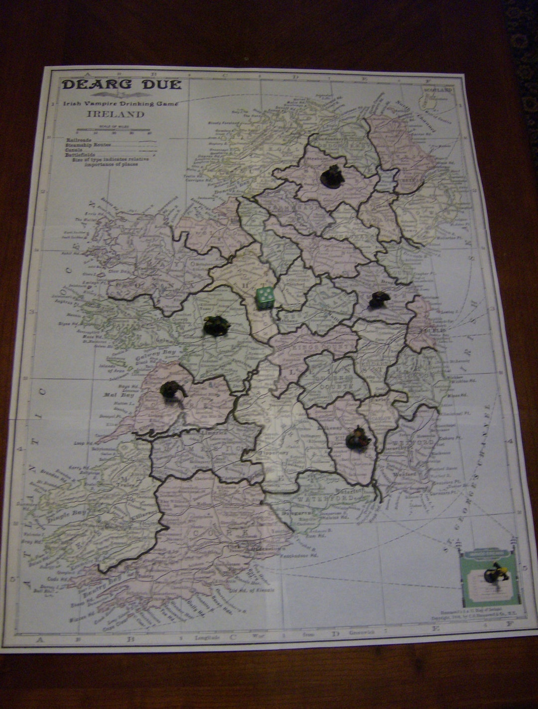 DEARG DUE - Irish Vampire Drinking Game - Etsy