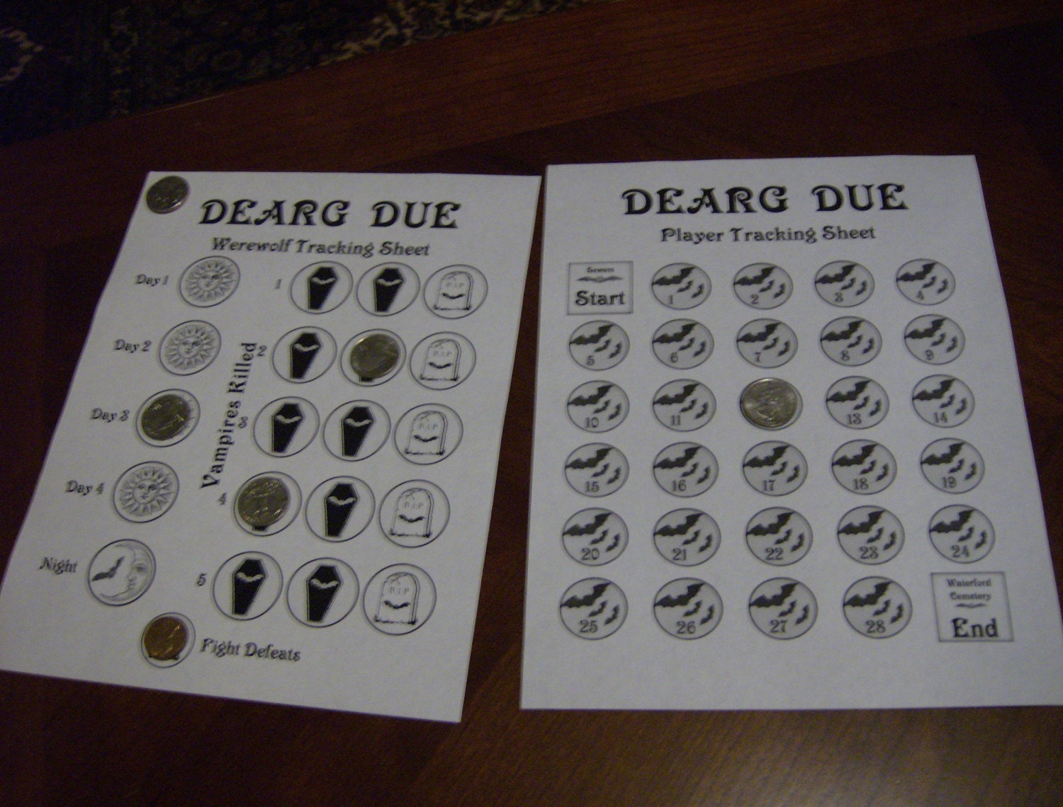 DEARG DUE - Irish Vampire Drinking Game - Etsy