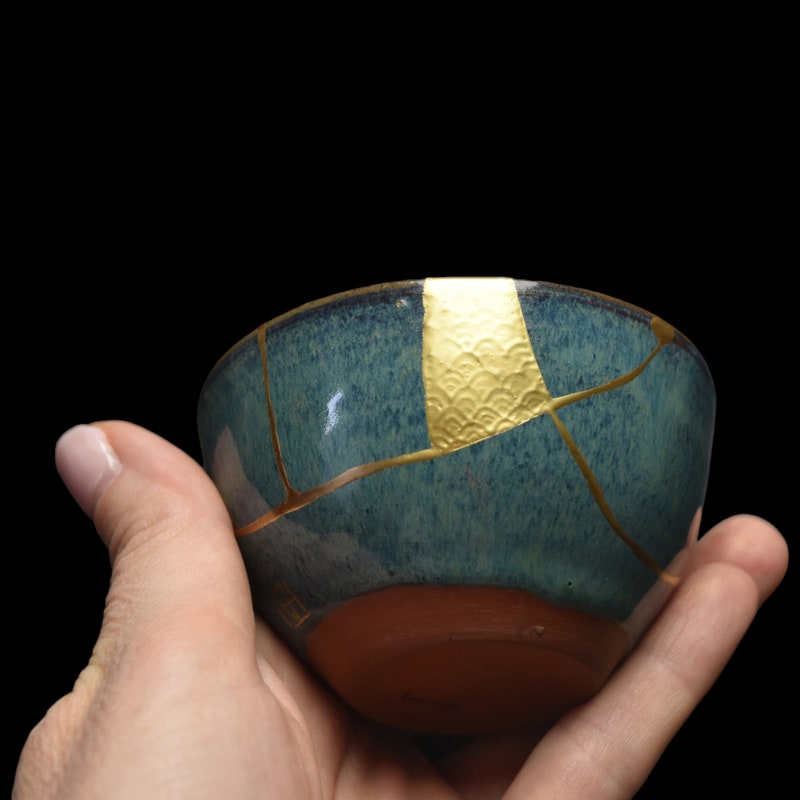Kintsugi Cup - Etsy
