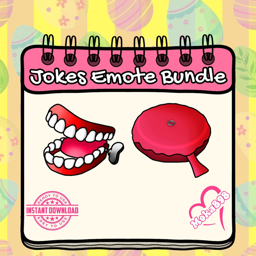 2x Hilarious Funny Prank Joke Static PNG Emote Bundle Perfect for ...