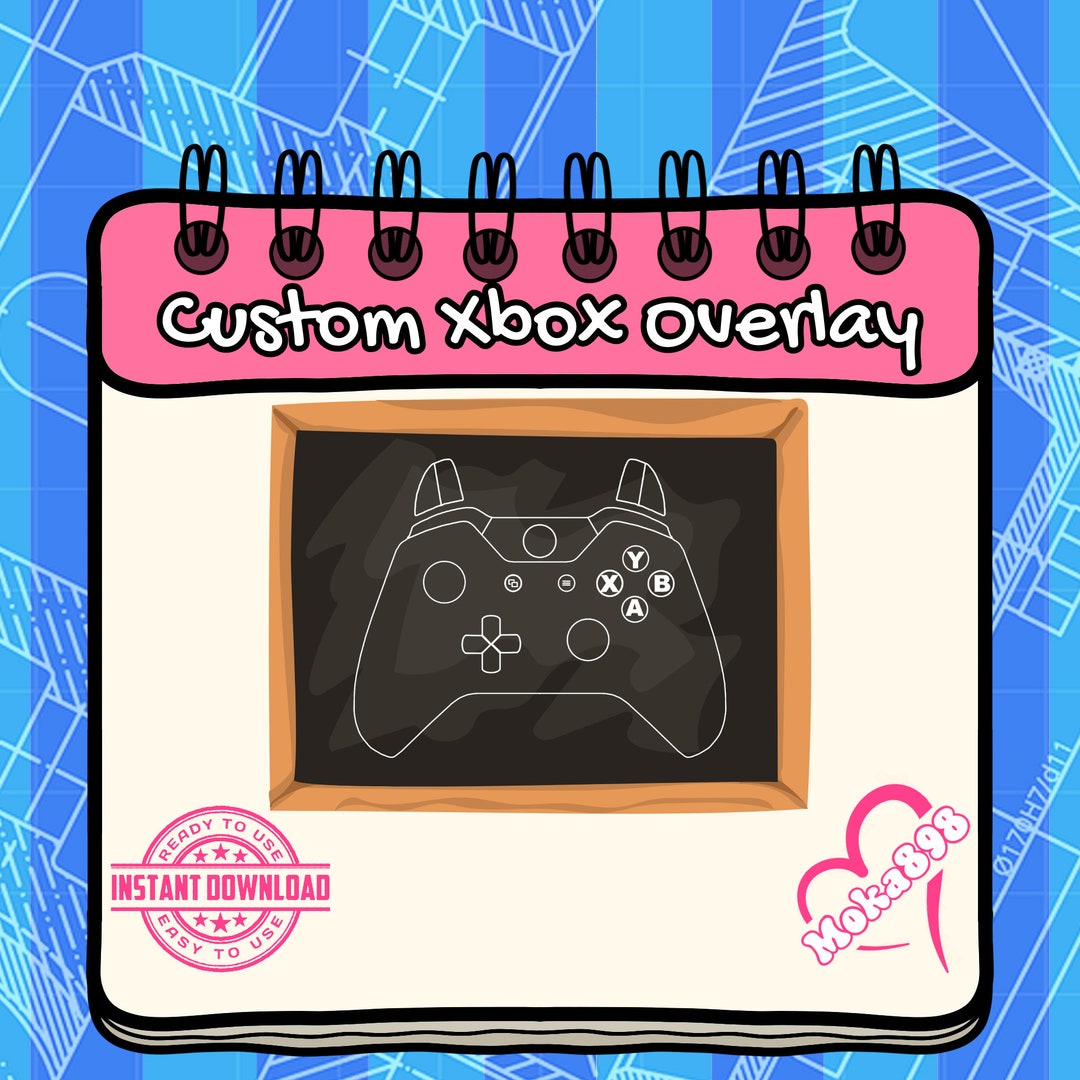 Personalised Custom Controller Overlay Skin Design Xbox One/ X / Elite ...
