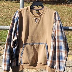 Reworked Sweatshirt, Upcycled Sweatshirt, Repurposed Clothing, Altered ...