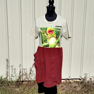 Kermit Tshirt Dress, Kermit the Frog Dress, Muppet Babydoll Dress ...