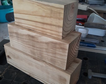 Solid Wood Blocks | Etsy