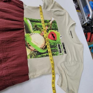 Kermit Tshirt Dress, Kermit the Frog Dress, Muppet Babydoll Dress ...