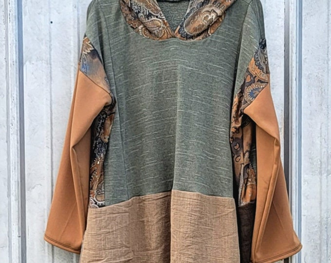 Repurposed Clothing, Thrifted Rework, Revamped Hoodie, Refashioned ...