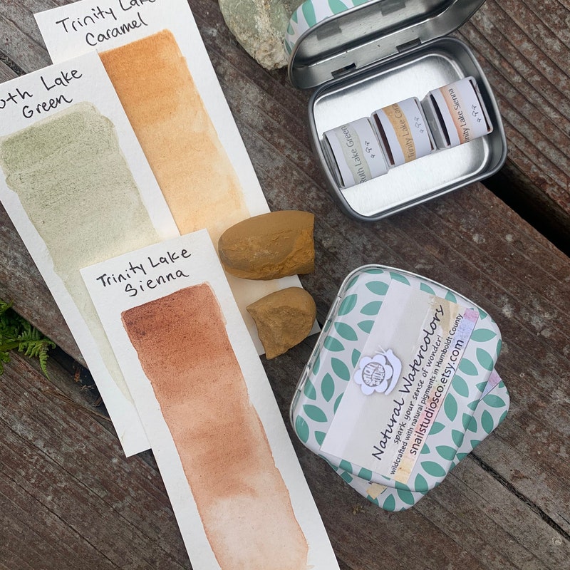 Natural Watercolors - Etsy