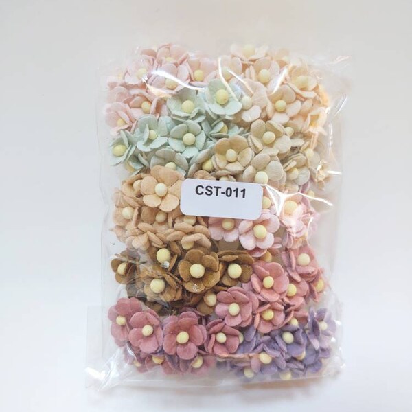 Pearl Paper Flowers - Etsy