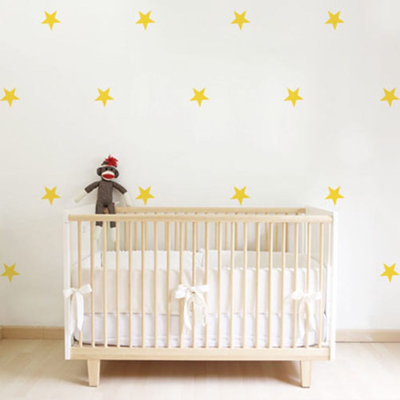 Star Wall Decal Mini Size Star Pack Kids Wall Decoration - Etsy Canada