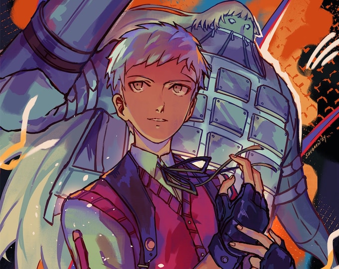 P3 Akihiko & Polydeuces 5x7" Mini Print - Etsy