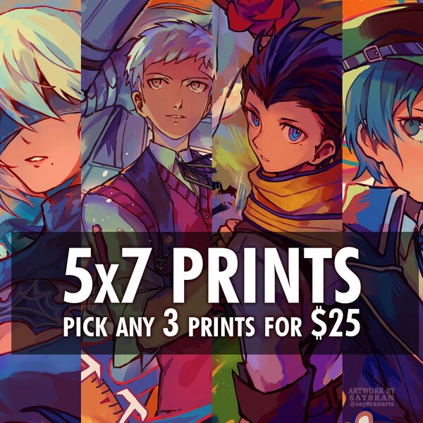 P5 Sumire Yoshizawa faith 5x7 Mini Foil Print - Etsy UK