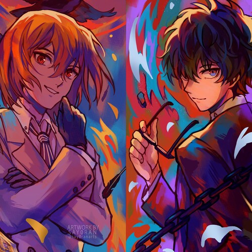 P5 Joker & Crow Showtime 11x14 Print - Etsy