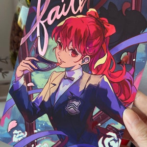 P5 Sumire Yoshizawa "faith" 5x7" Mini Foil Print - Etsy