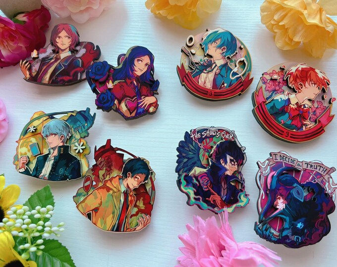 Persona Acrylic CD Charms - Etsy