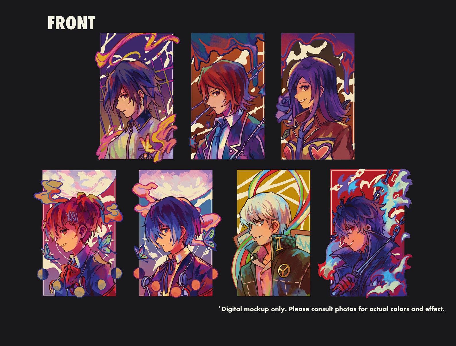 Persona Protagonists 3.5 Charms - Etsy