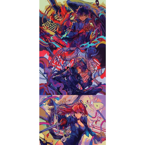 Persona 5 Poster Loading Screen Tokyo Shibuya Pastel - Etsy