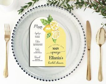 Lemon Charger Plate - Etsy
