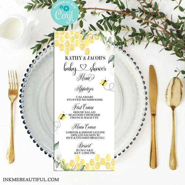 Bee Themed Baby Shower - Etsy