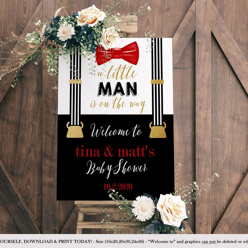 Welcome Little Man - Etsy