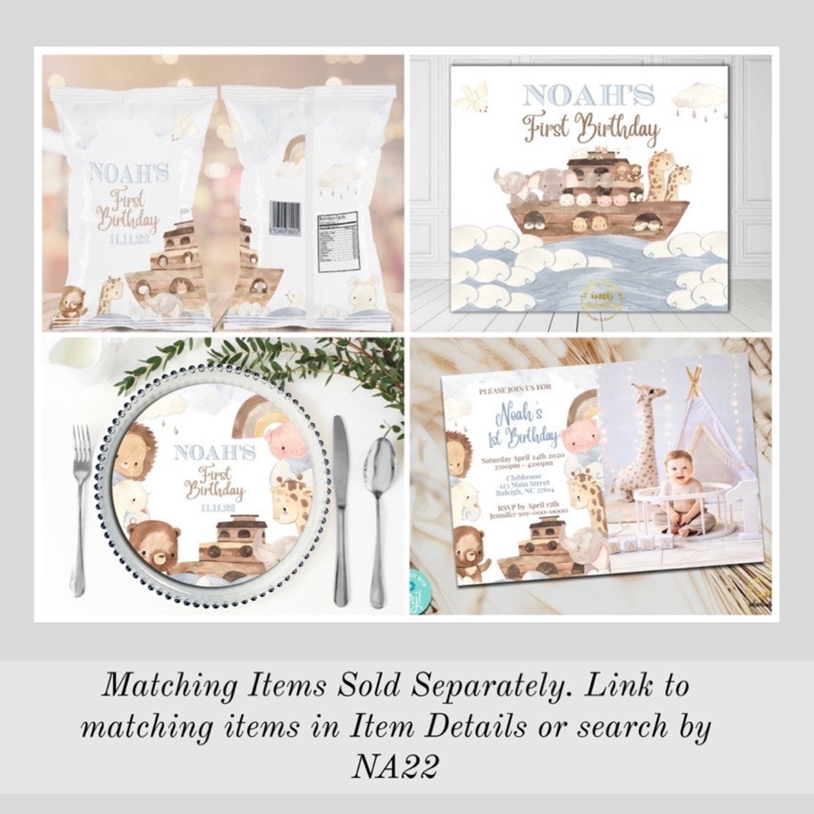 Noah's Ark Welcome Sign | Noah's Ark Theme | Baby Shower | Kids ...