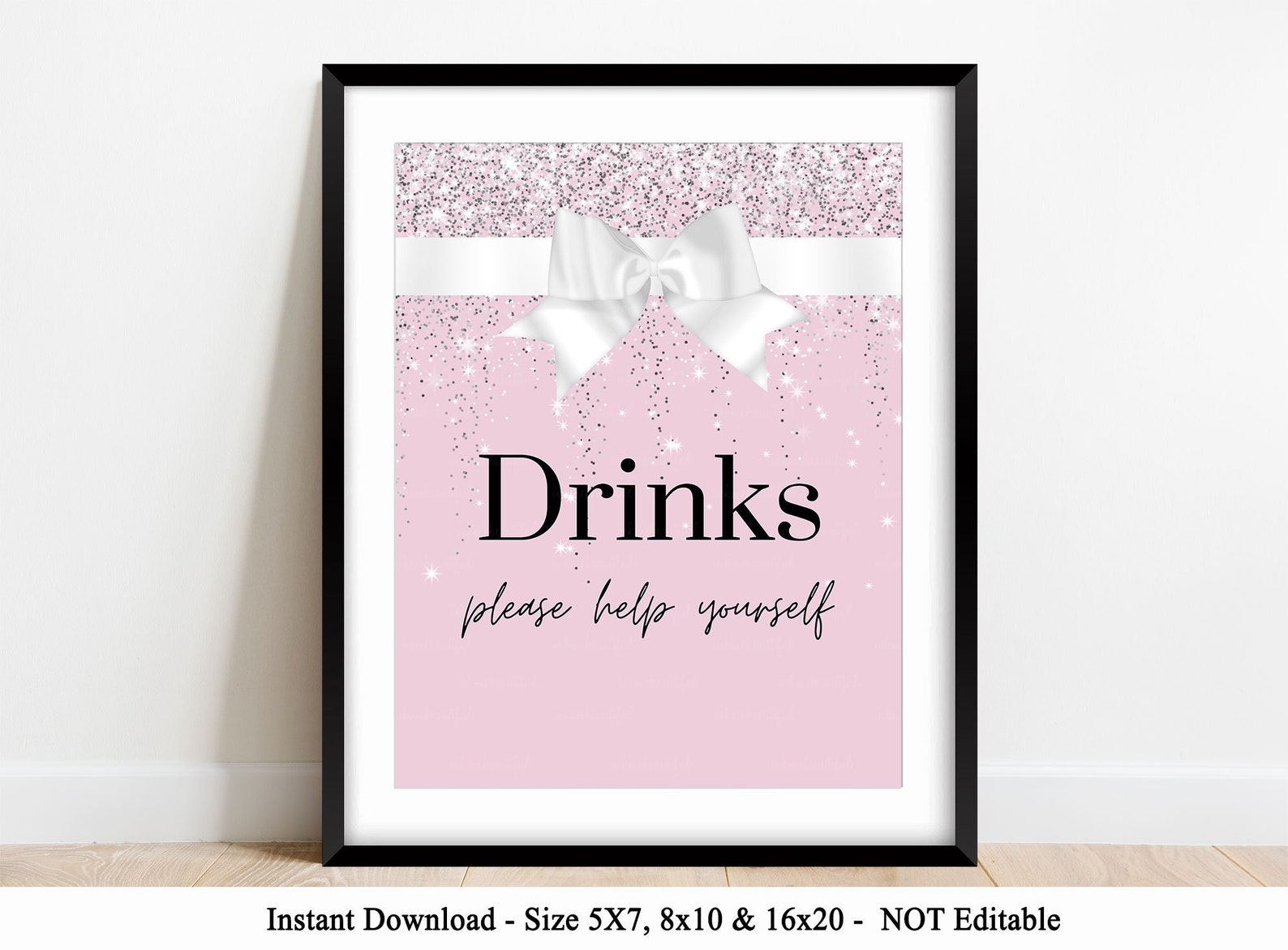PRINTABLE Brunch Buffet Sign | Pink Paris Theme | Parisian Theme | Baby ...