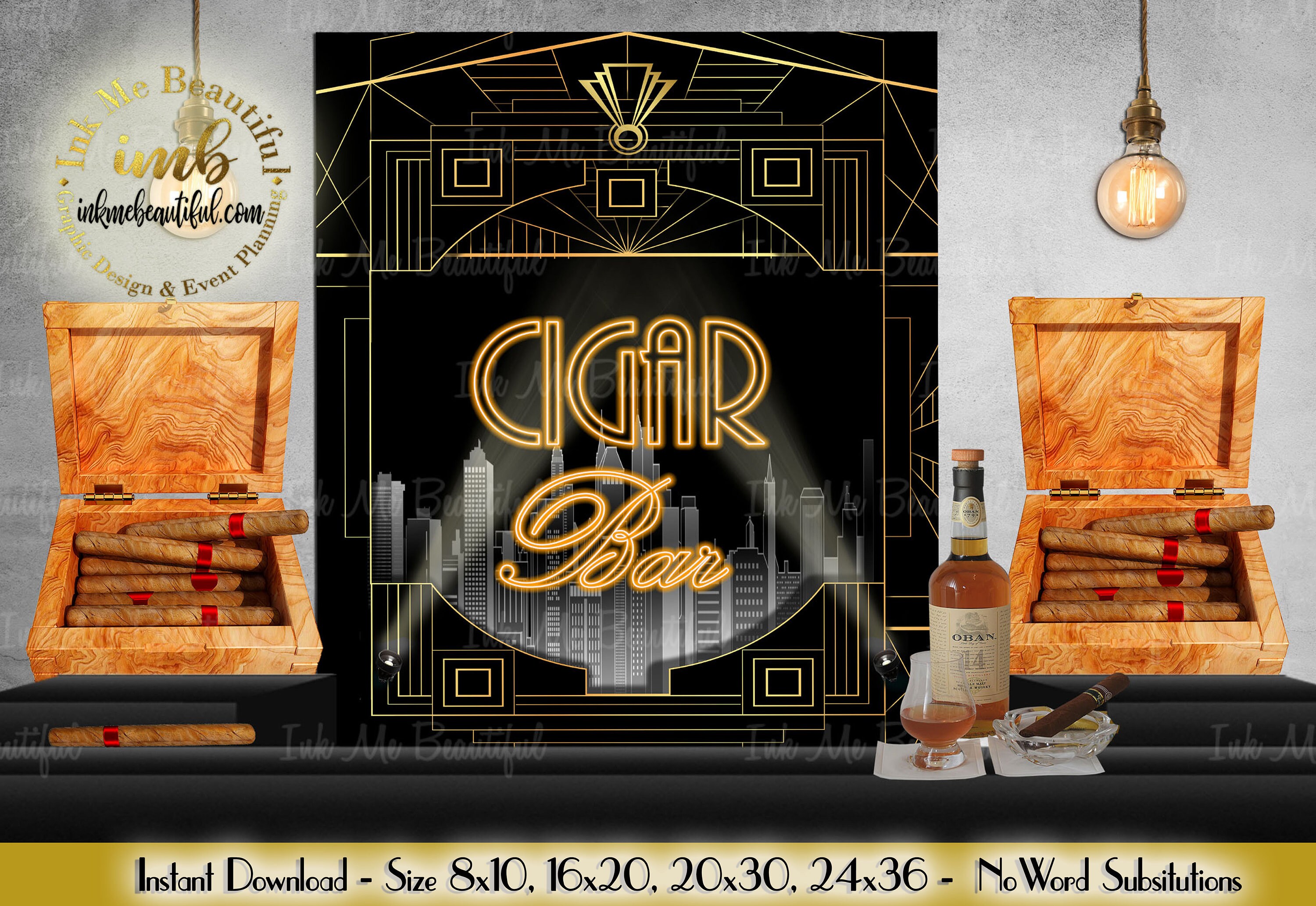 1920s Bar Decor