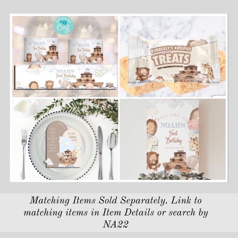 Noah's Ark Welcome Sign Noah's Ark Theme Baby - Etsy