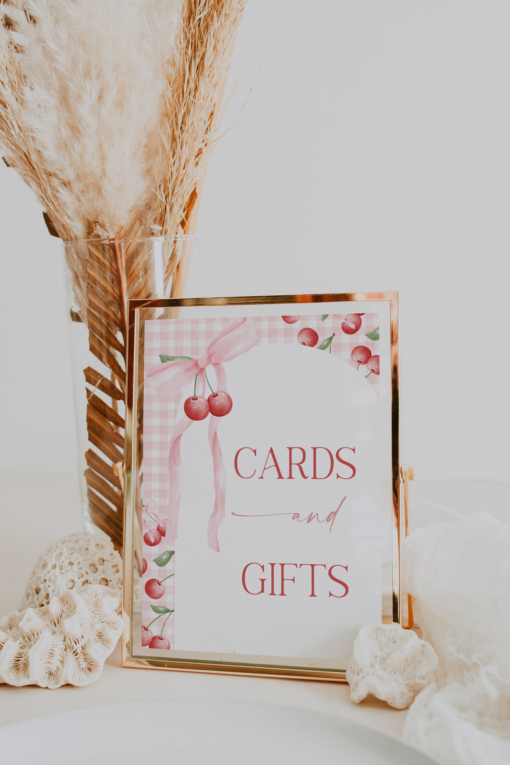 Berry Sweet Cards and Gifts Sign Cherry on Top Baby Shower Sign Berry ...