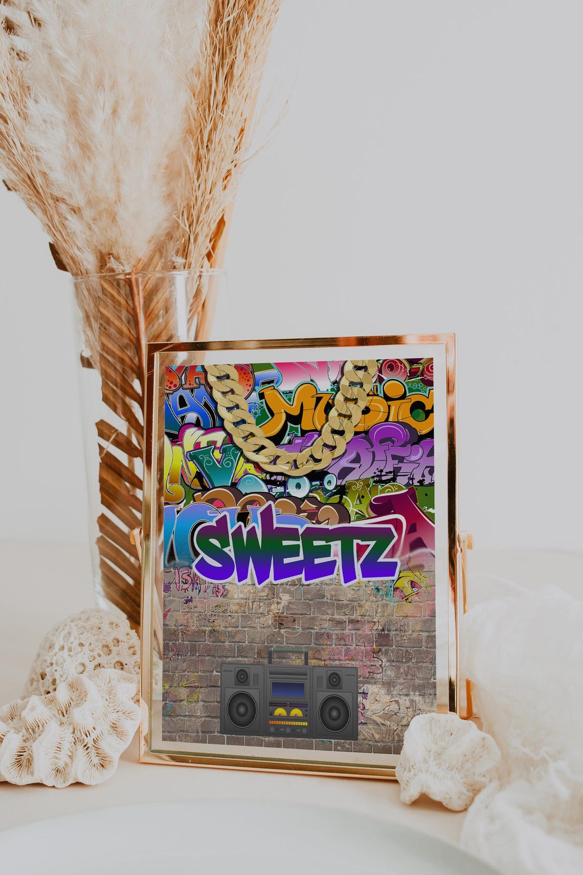 DIGITAL FILE Sweetz Sign, Sweets Candy Sign, 5x7 and 8x10, Hip Hop ...