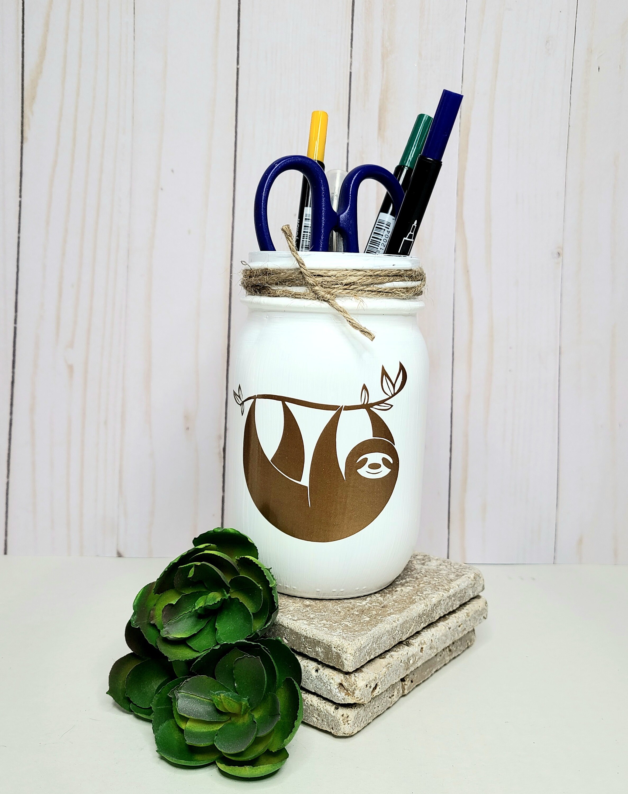 Elephant Pencil Holder Elephant Gift Elephant Decor Office | Etsy