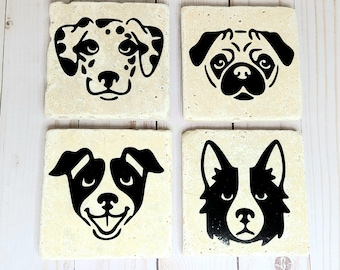 Dog Rescue Coasters - Etsy