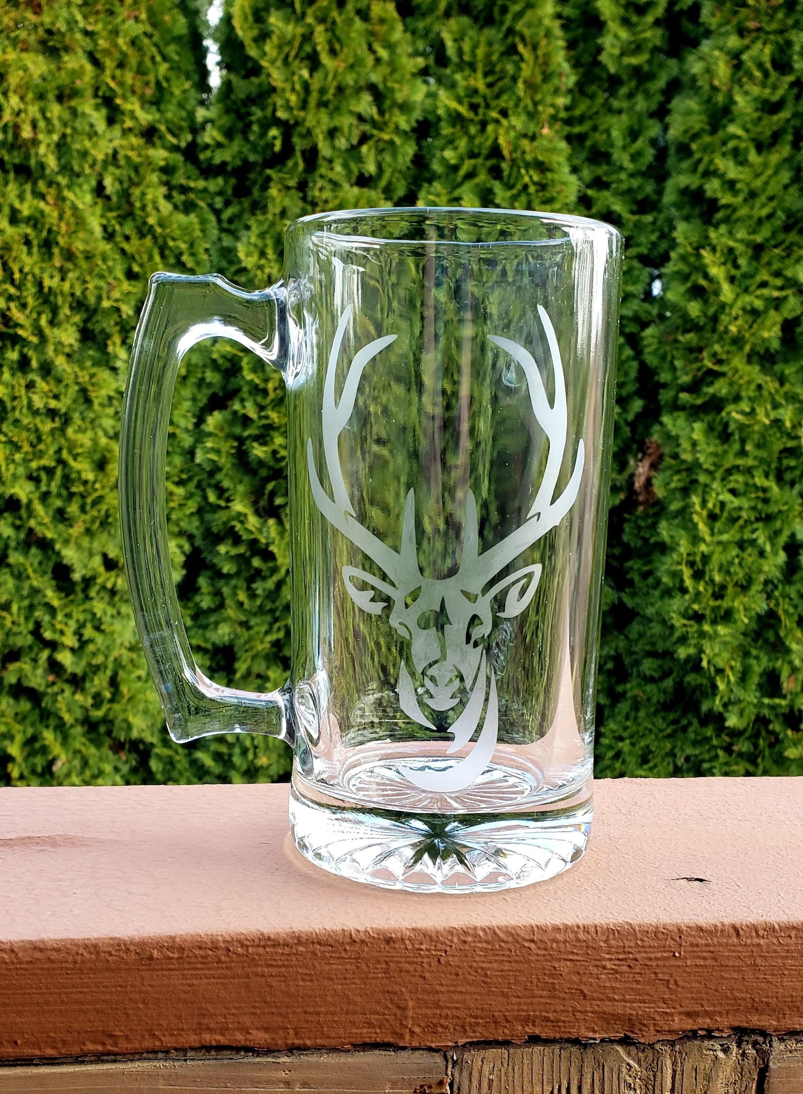 Etched Deer Mug Wildlife Gift Beer Gift Gifts for Men - Etsy