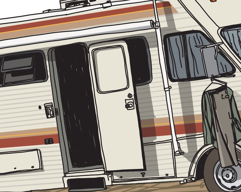 Breaking Bad RV Iconic Move Cars Collection - Etsy