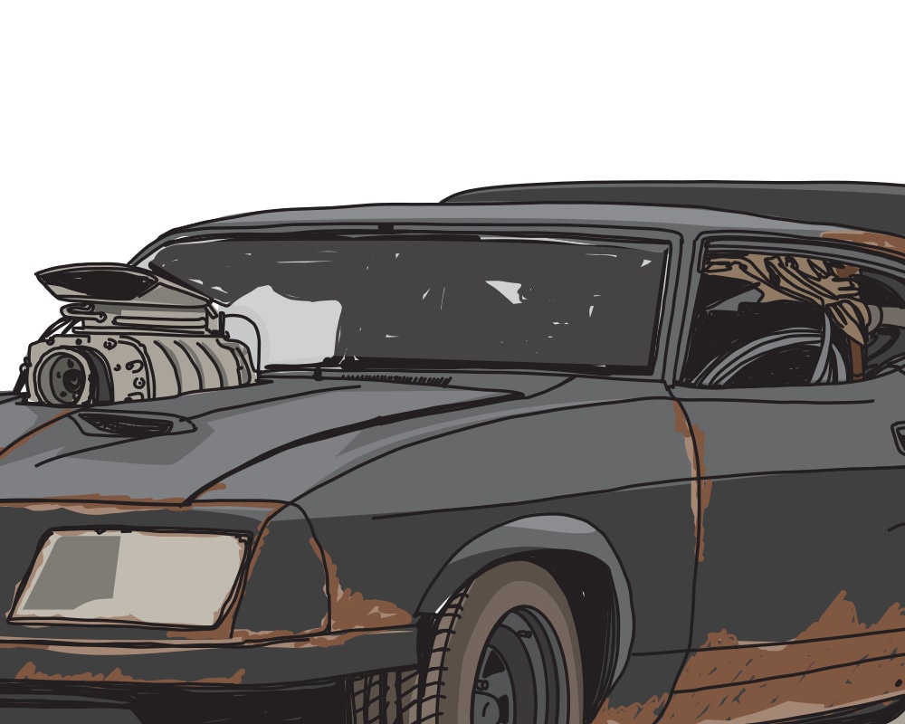 Mad Max Interceptor Iconic Move Cars Collection - Etsy