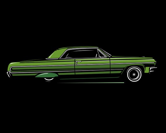 Lowrider Cars Side View