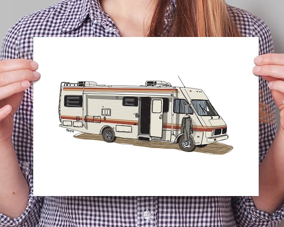 Breaking Bad Rv Vector
