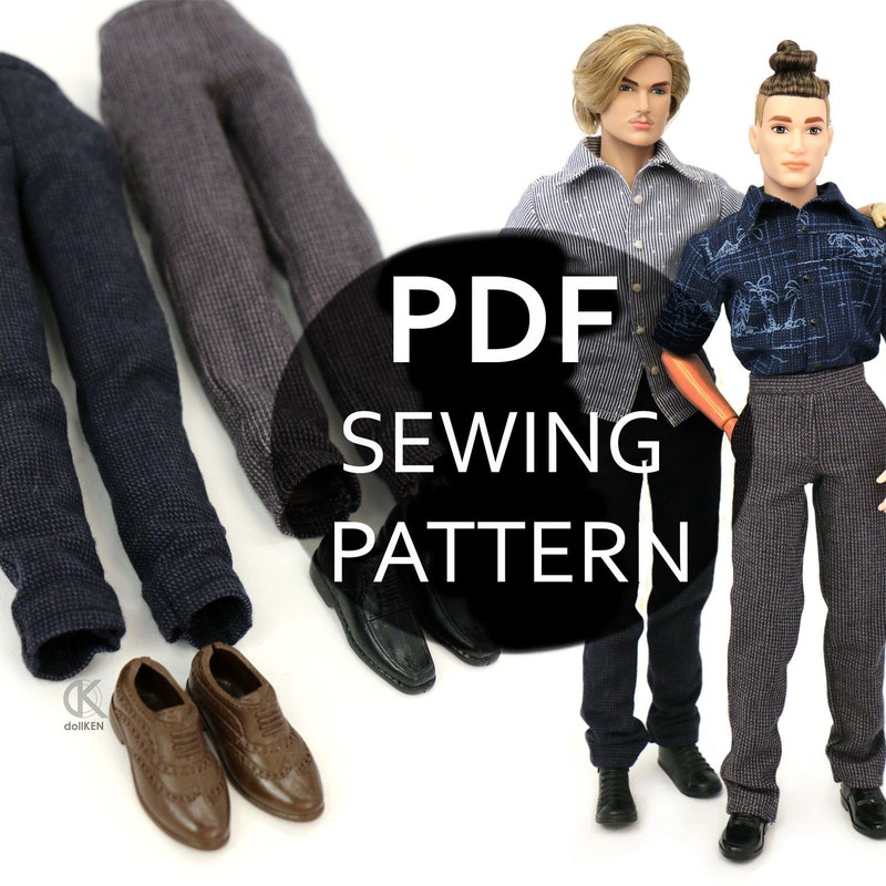 Ken Doll Pattern - Etsy