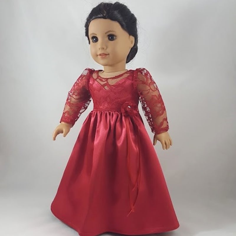 Red Doll Dress - Etsy